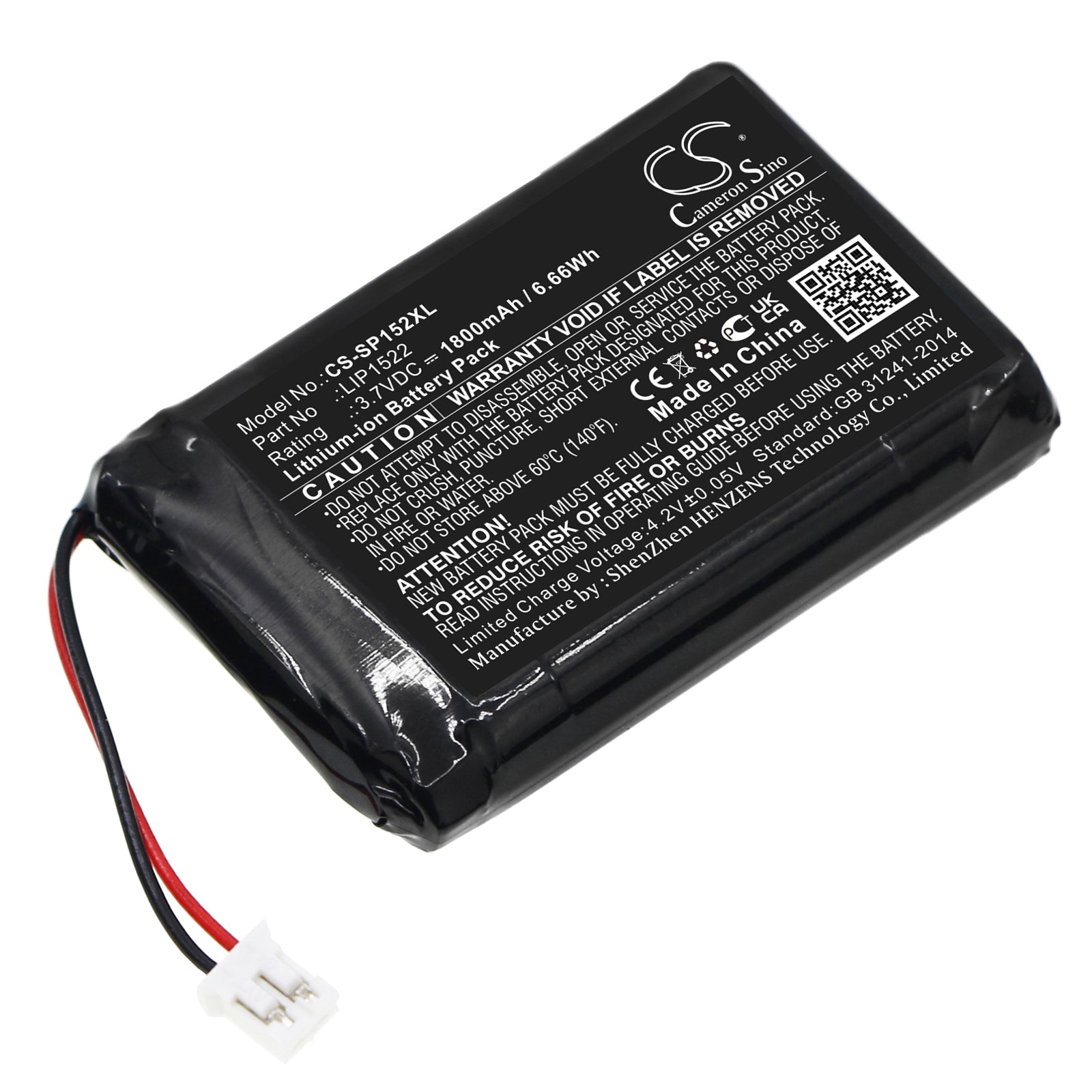 1800mAh LIP1522 Battery for Sony Dualshock 4 Wireless Controller CUH-Z ...